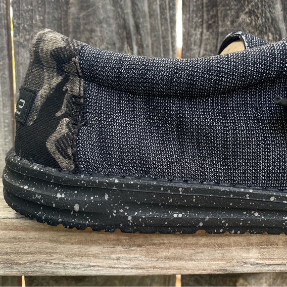 Hey Dude | Shoes | Hey Dude Mens Shoes Wally Stretch Midnight Bunker ...